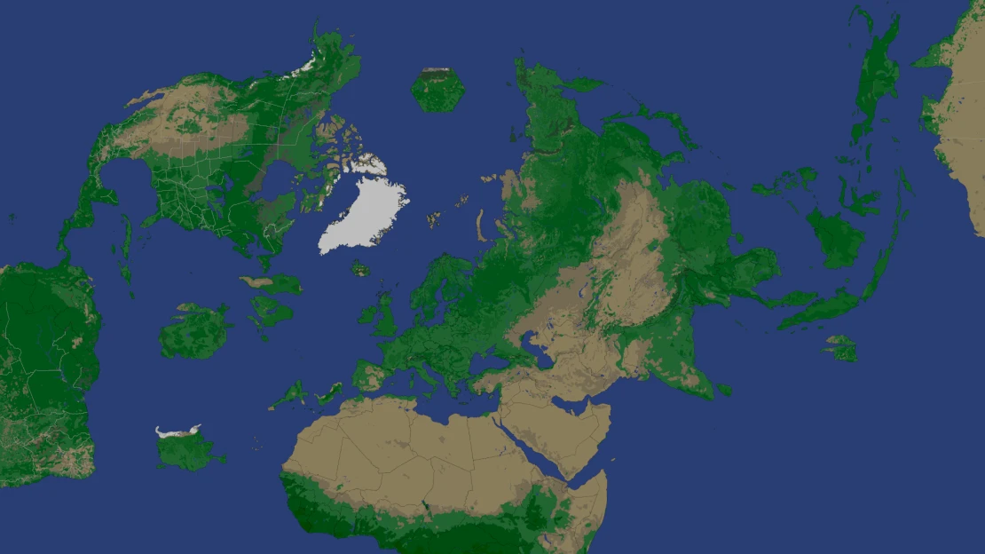 ETS2 Global Background Map - Grand Utopia+